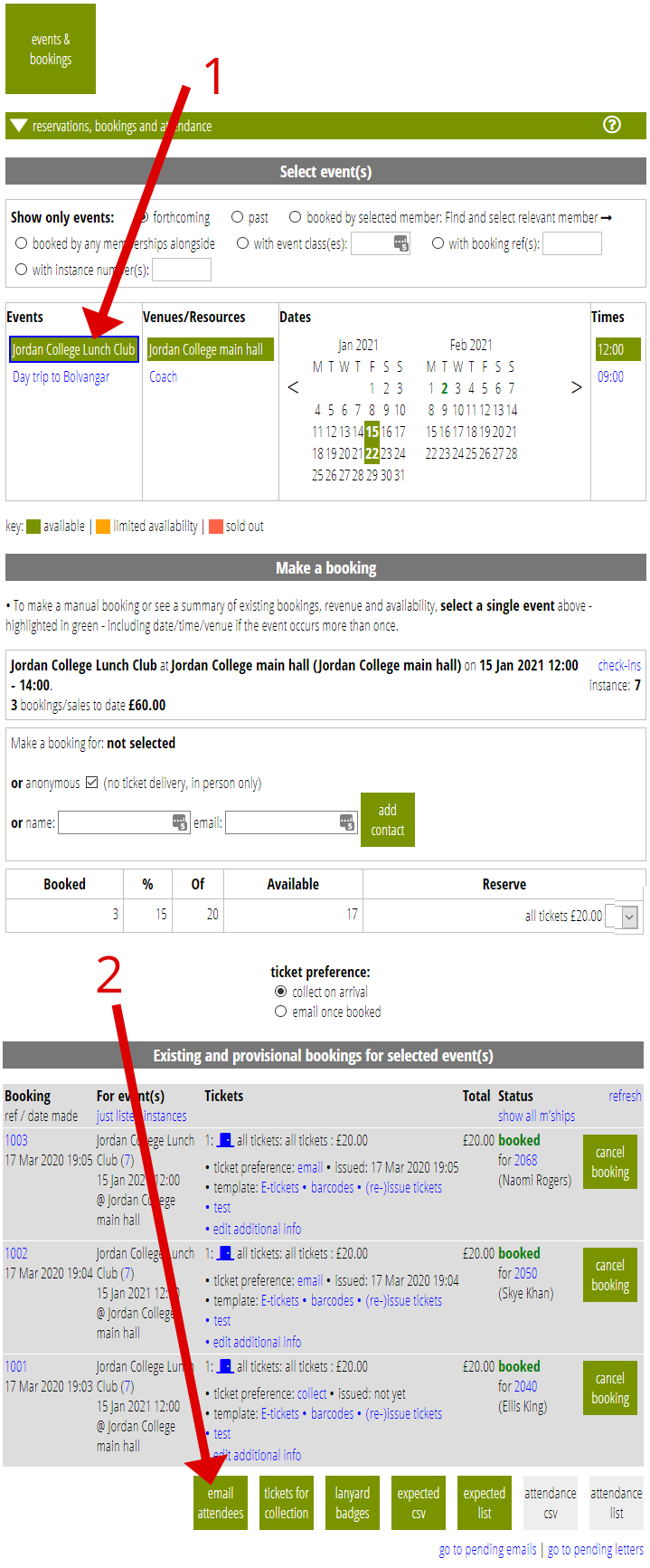 sending-email-to-event-attendees-cameo-membership-organiser